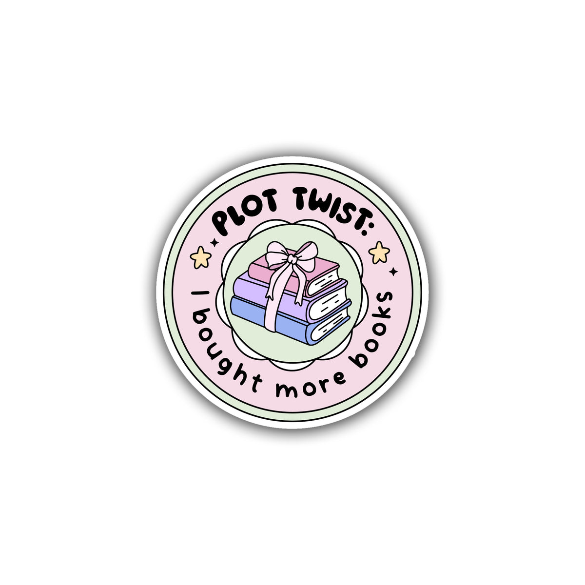 Plot Twist Die Cut Sticker – the Prairie Planner