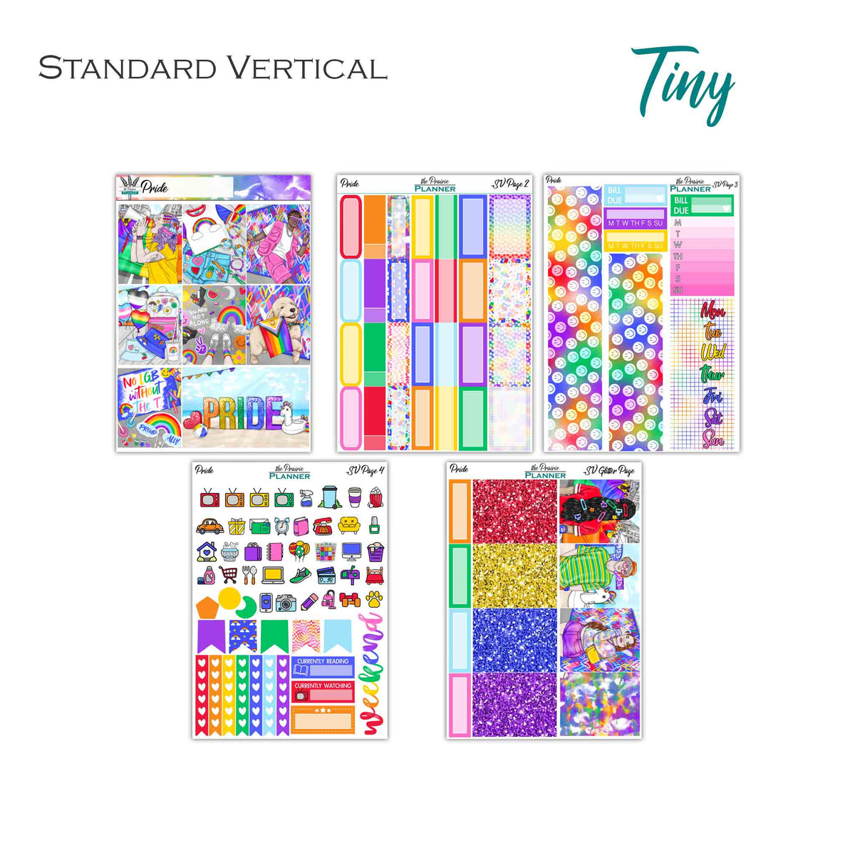 Pride | Weekly Planner Kit – the Prairie Planner