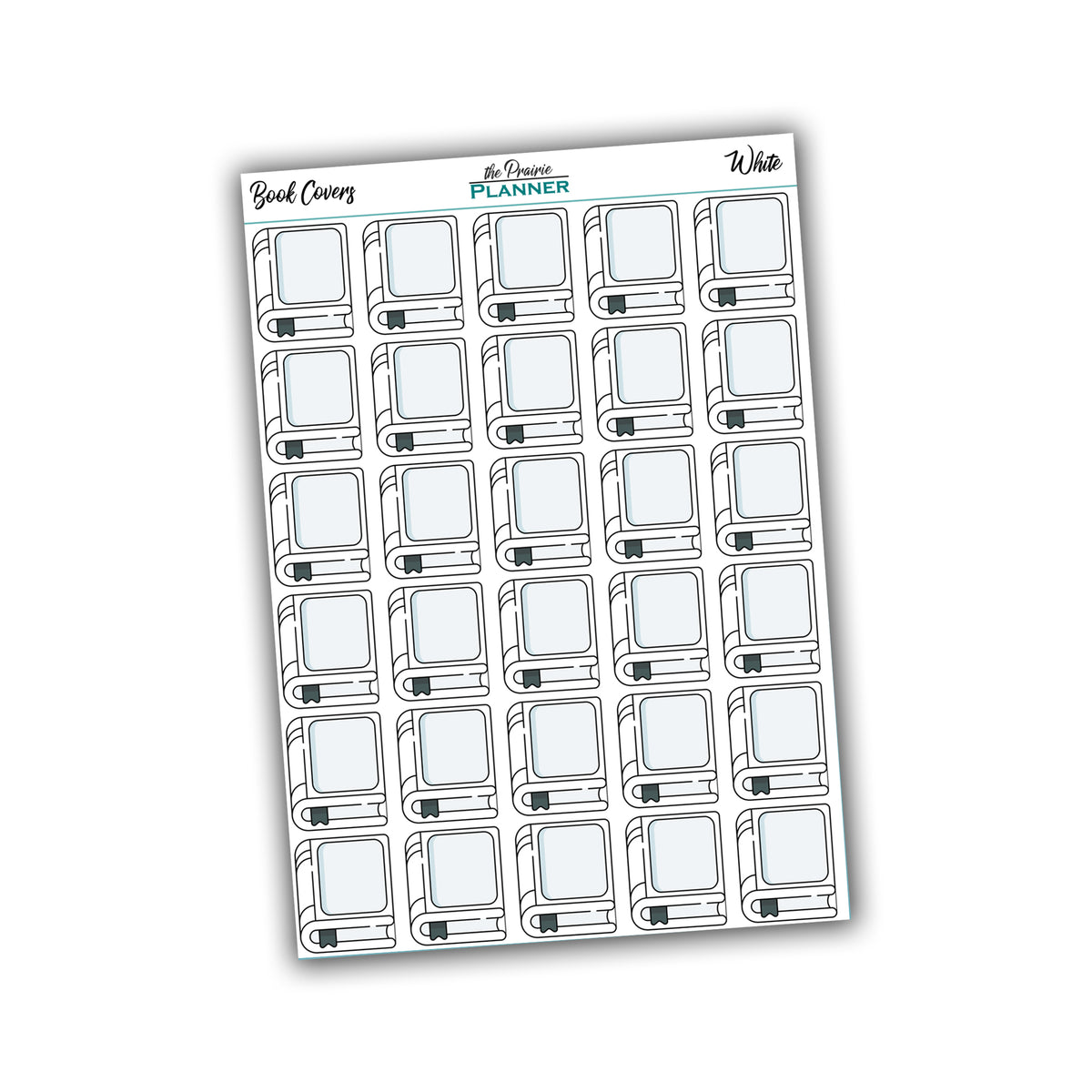 Small Book Covers – the Prairie Planner