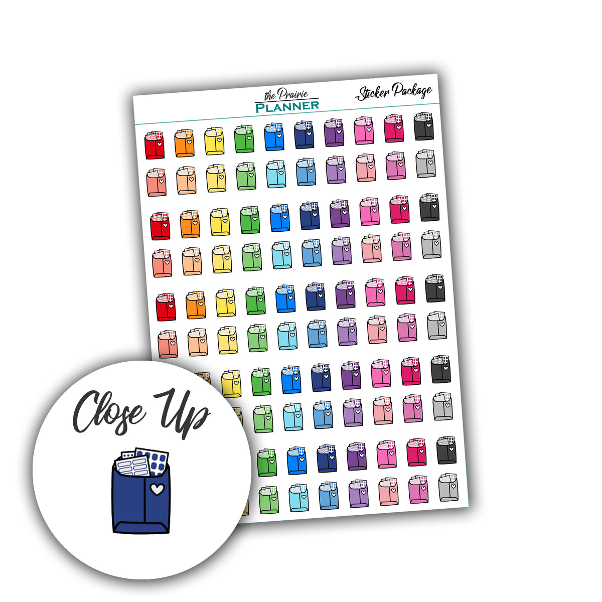 Sticker Package - Planner Stickers – the Prairie Planner