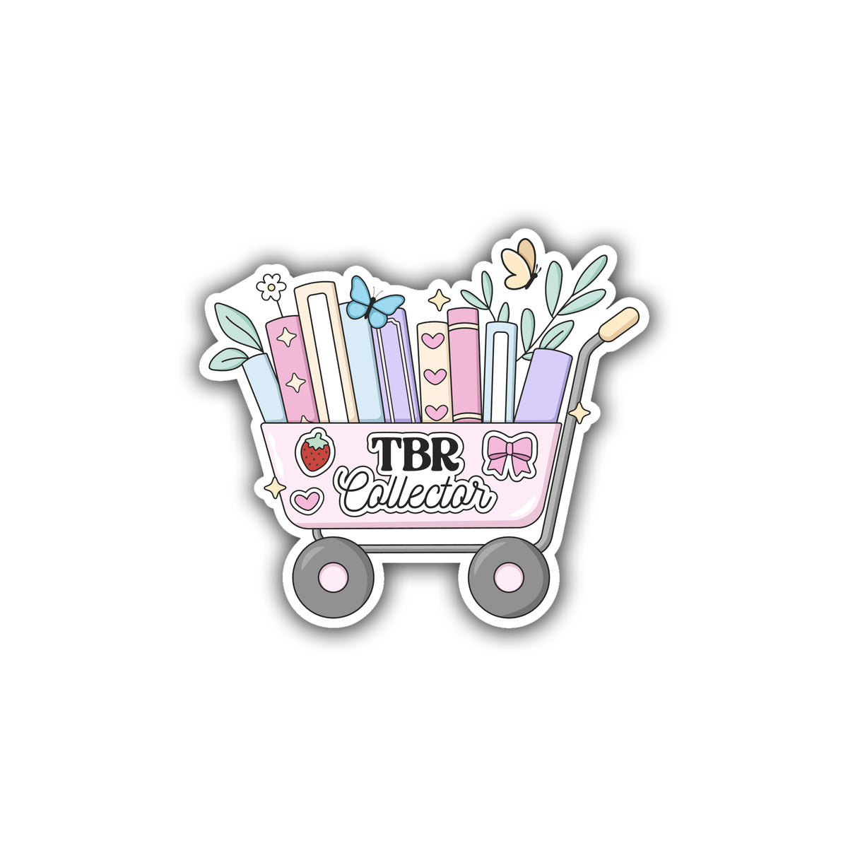 TBR Collector Die Cut Sticker – the Prairie Planner