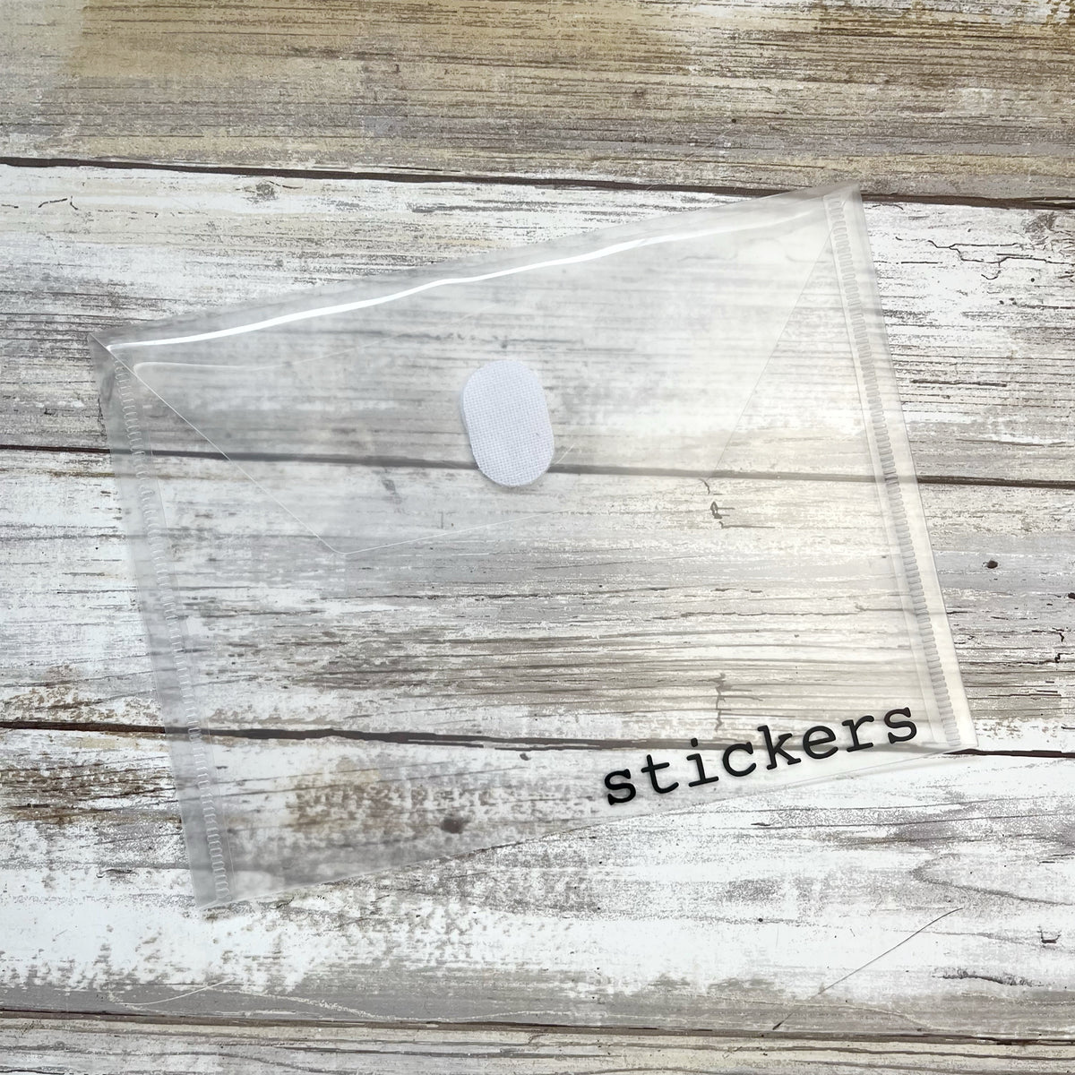 Clear Envelope Plastic Storage Pouch – the Prairie Planner